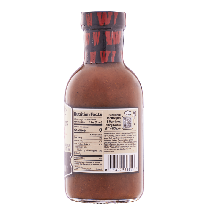 Bear & Burton's W Sauce® | America's Worcestershire Sauce