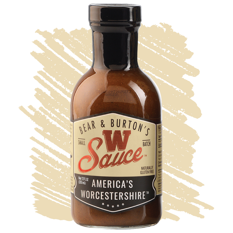 Bear & Burton's W Sauce® | America's Worcestershire Sauce